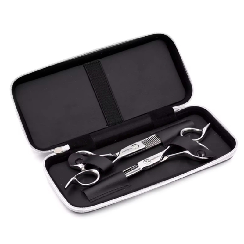 Black Custom Logo EVA Hair Scissor Cases - Outdoor Adventure