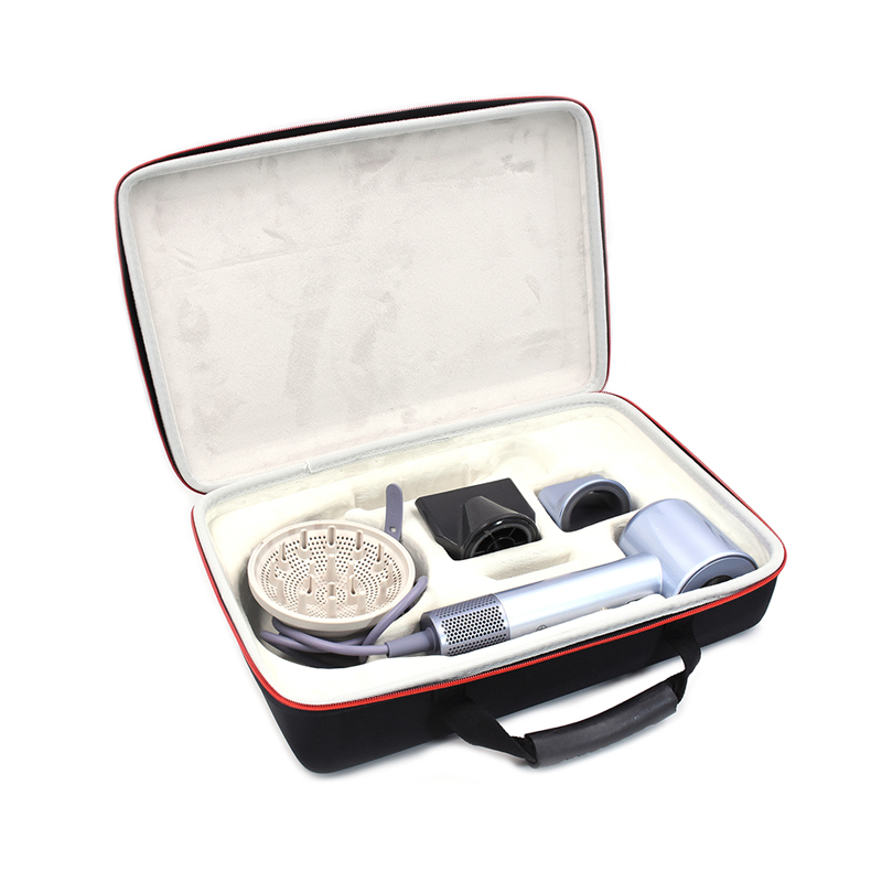 Custom Size Black EVA Shell Hair Dryer Storage Box - Outdoor Adventure